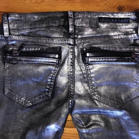 ROCKSTAR SUSHI | Pants & Jumpsuits | Rockstar Sushimoto Metallic ...